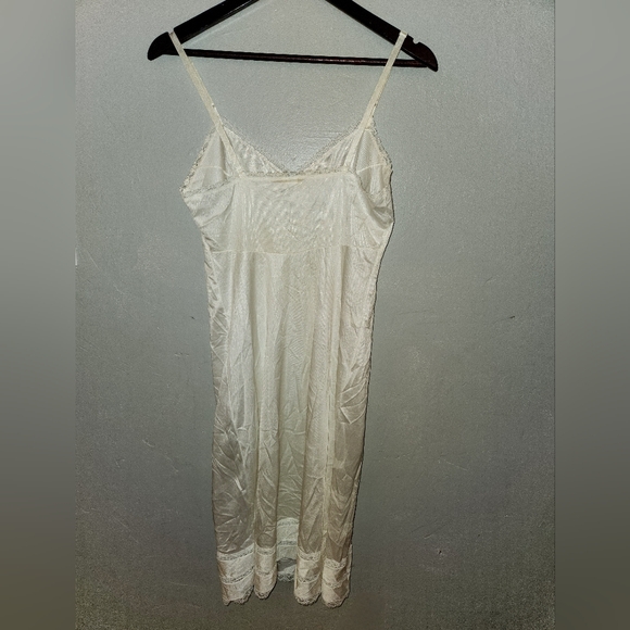 jcpenney | Intimates & Sleepwear | Vintage 96s Ivory White Slip Dress ...